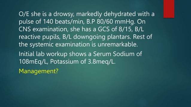 Approach to a patient with Hyponatremia.pptx