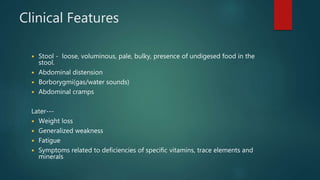 Approach to a patient with malabsorption | PPT