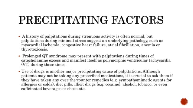 Approach to a patient with palpitations | PPTX | Heart and ...