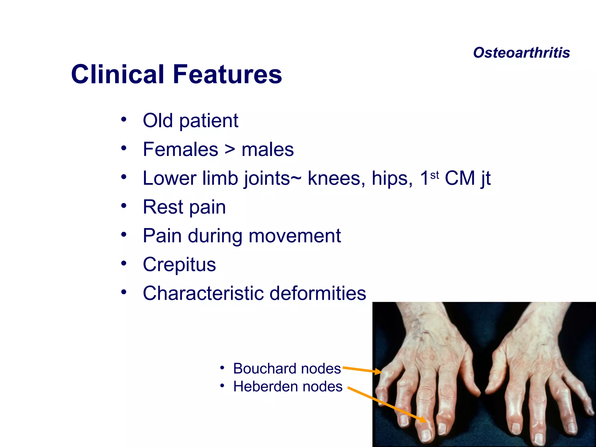 Approach To A Patient With Polyarthritis | PPT