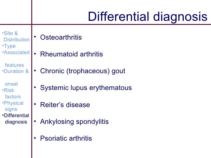 Approach To A Patient With Polyarthritis