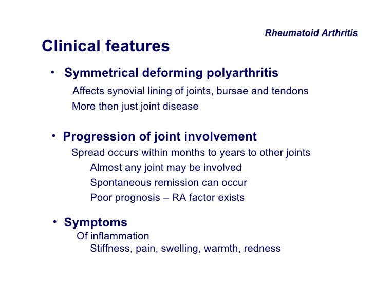 Approach To A Patient With Polyarthritis