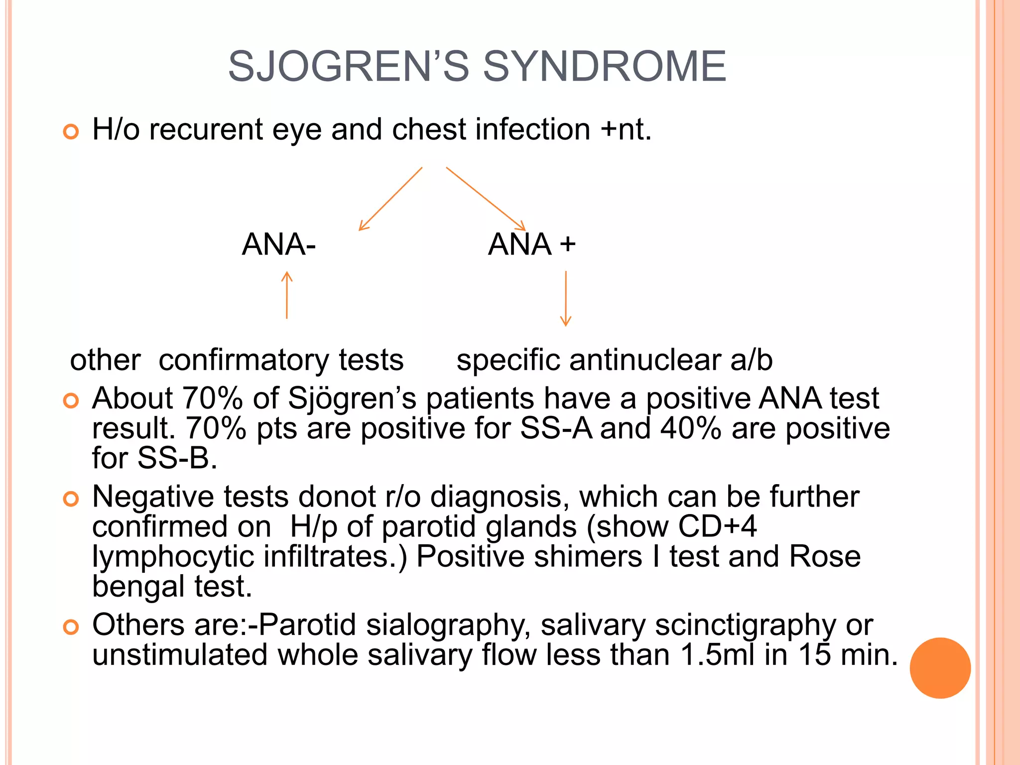 Approach to a patient with positive ana levels (2) | PPTX