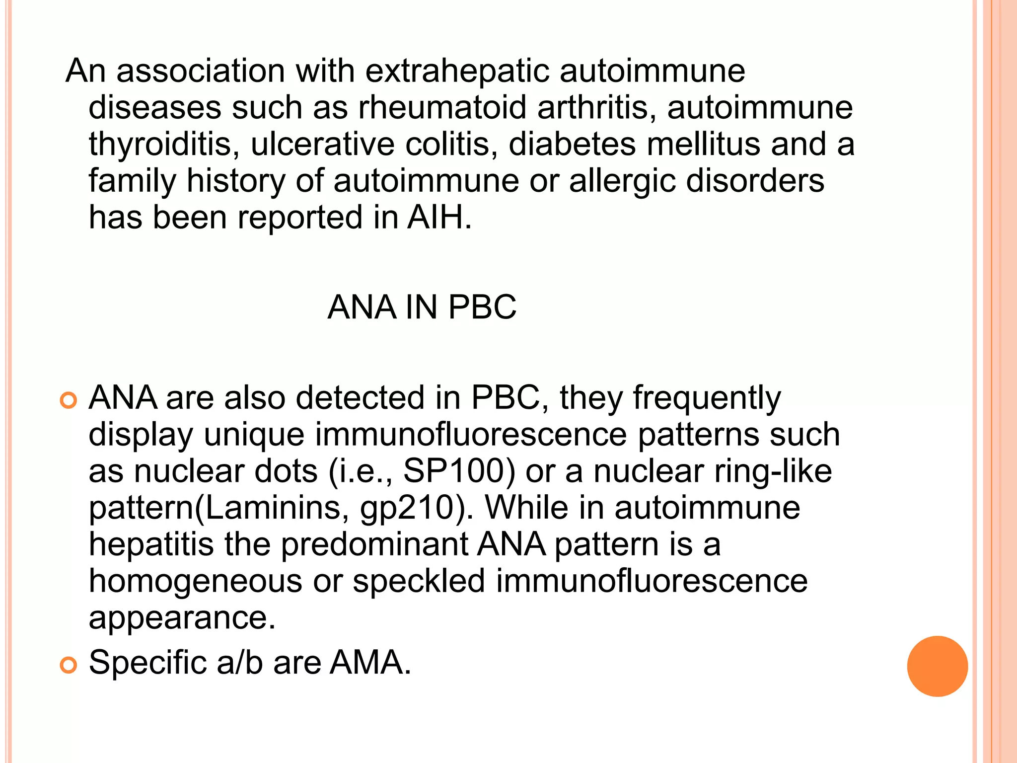 Approach to a patient with positive ana levels (2) | PPTX