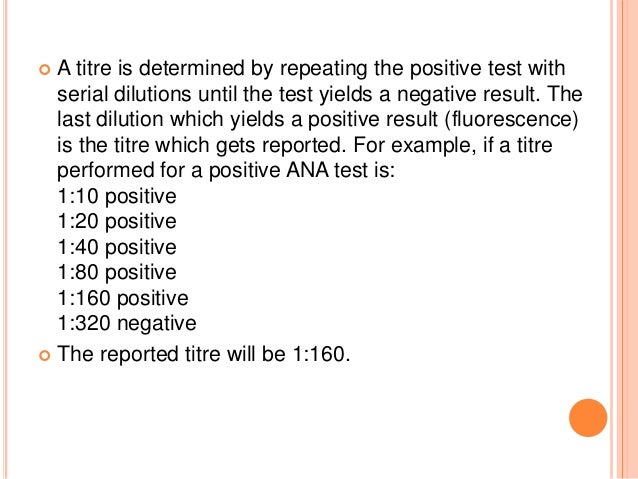 Approach to a patient with positive ana levels (2)