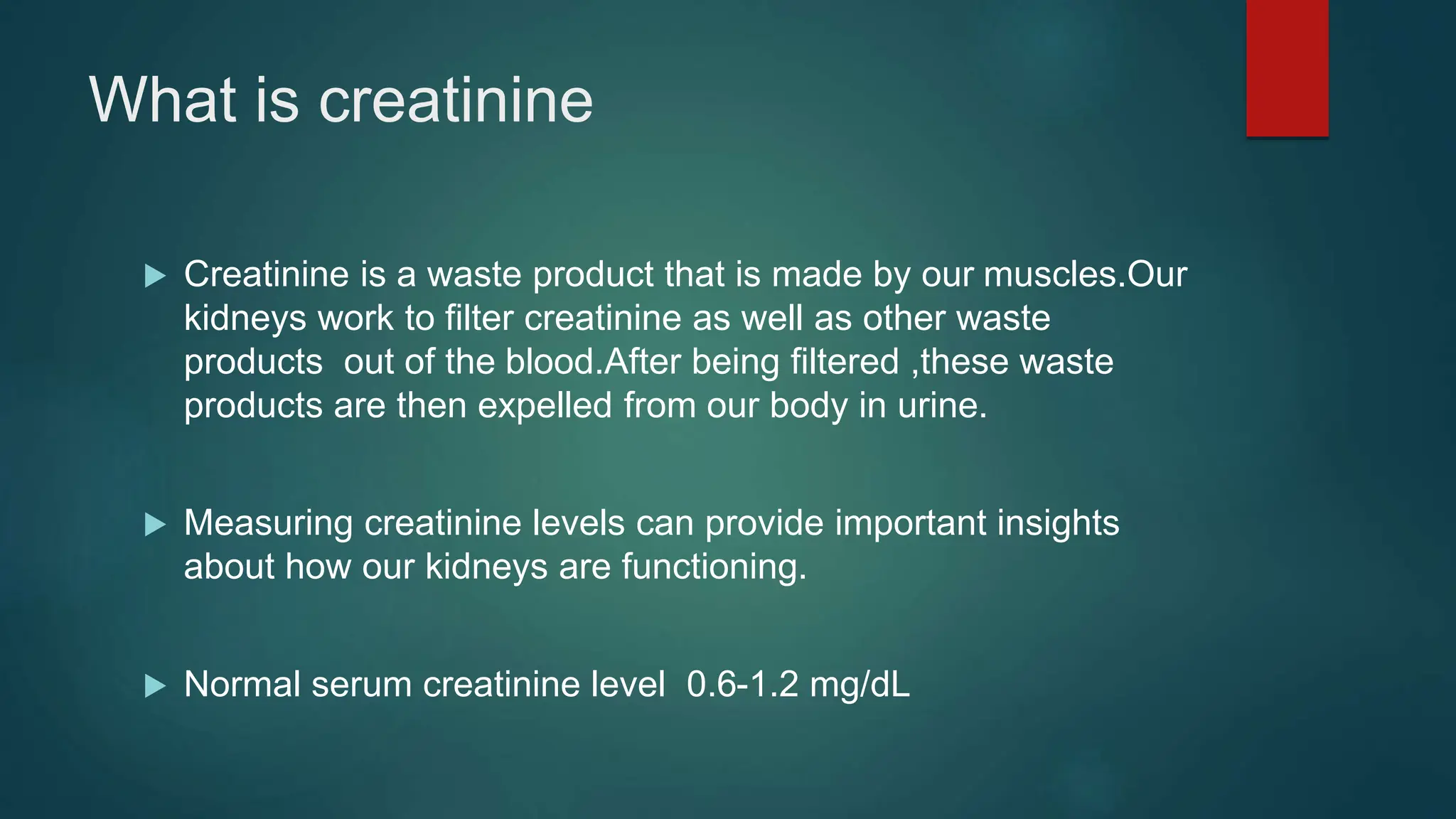 Approach to a patient with raised creatinine - Copy.pptx