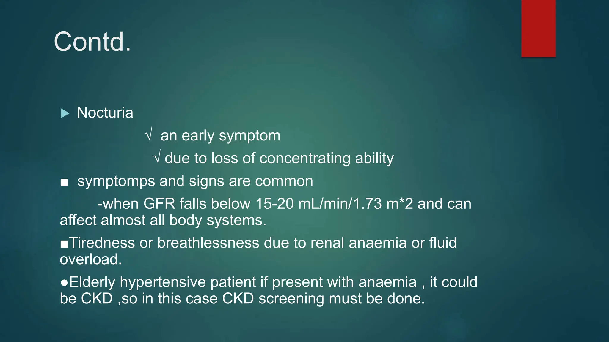 Approach to a patient with raised creatinine - Copy.pptx