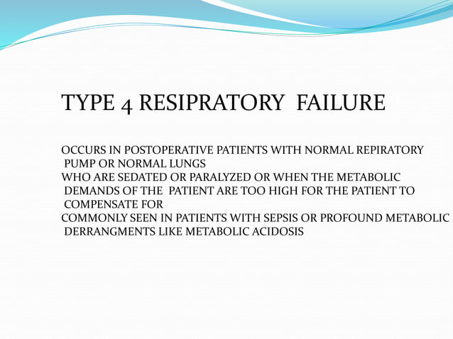 APPROACH TO A PATIENT WITH RESPIRATORY FAILURE.pptx | Lung and ...