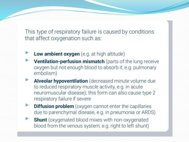 APPROACH TO A PATIENT WITH RESPIRATORY FAILURE.pptx | Lung and ...
