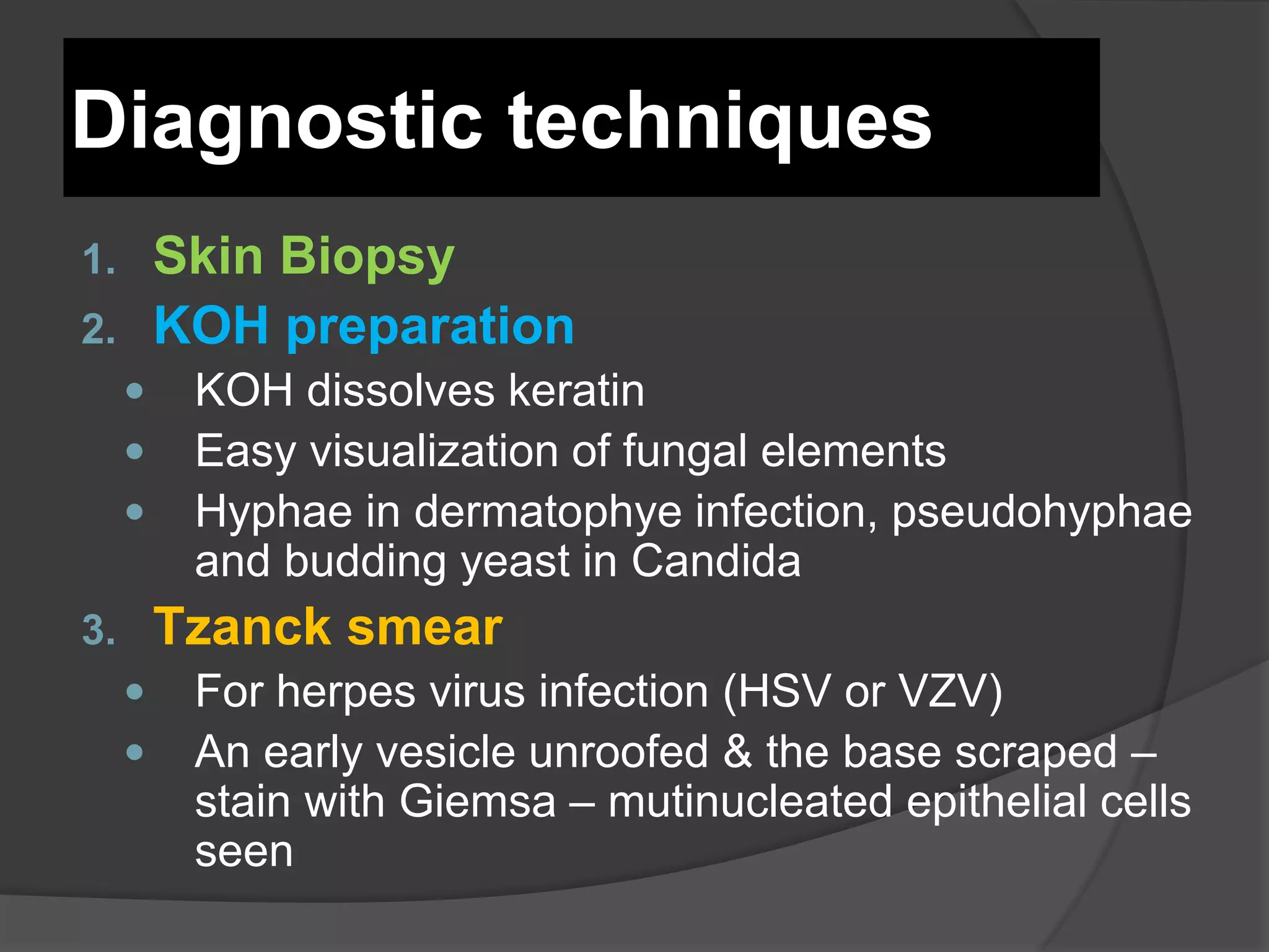 Approach to a patient with skin disorders | PPTX