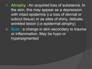 Approach to a patient with skin disorders | PPTX