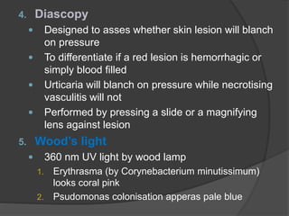 Approach to a patient with skin disorders | PPTX