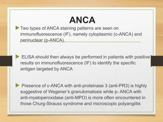 Approach to a patient with vasculitis | PPTX
