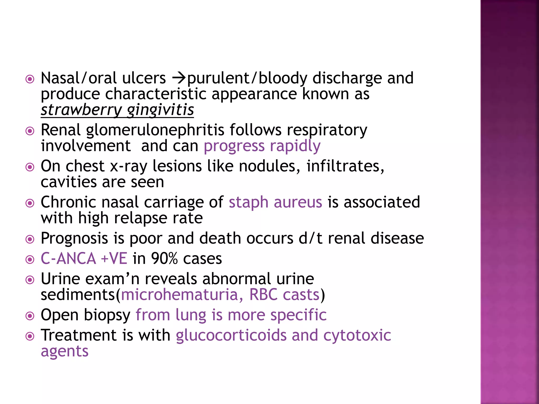 Approach to a patient with vasculitis and its | PPTX