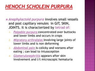 Approach to a patient with vasculitis and its | PPTX