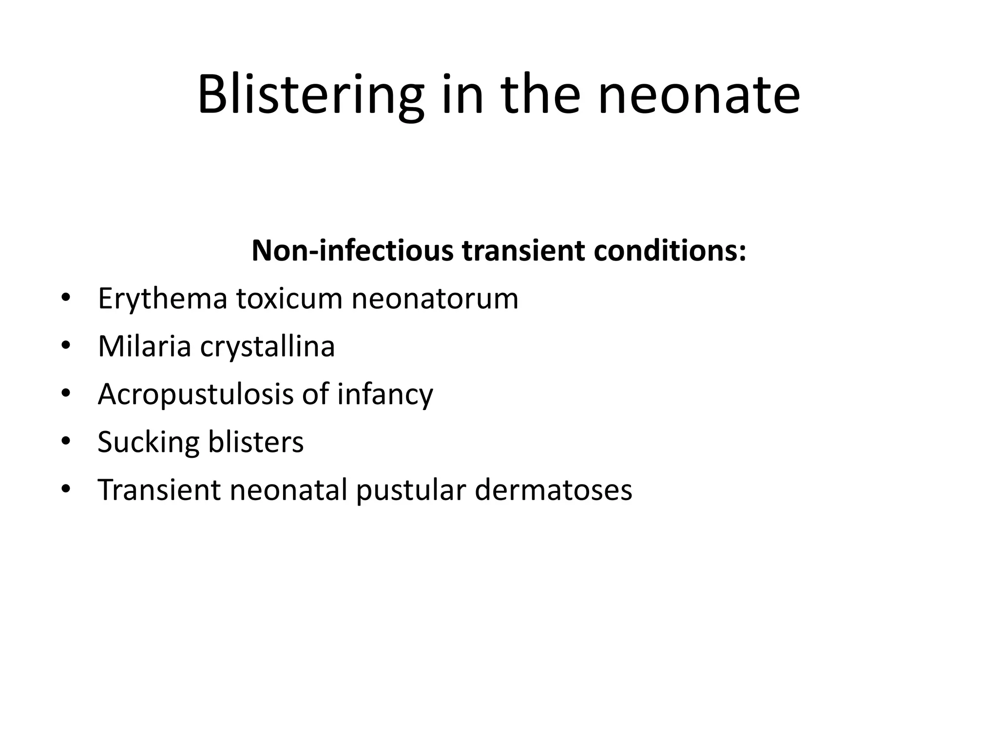 Approach to a patient with vesicobullous lesions | PPTX