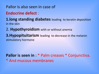Approach to a pationt with pallor | PPT