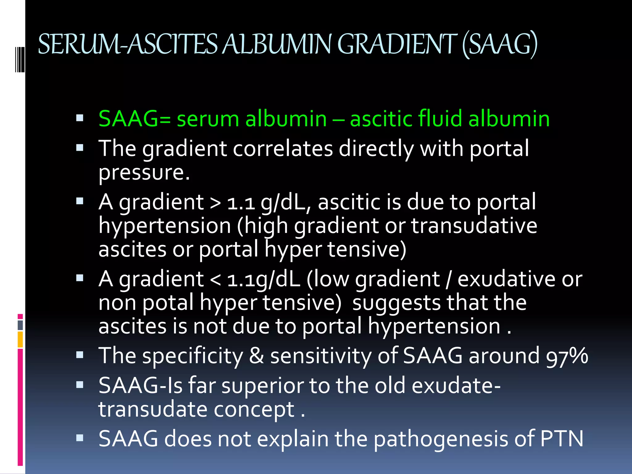 Approach to ascites | PPTX