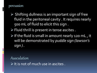Approach to ascites | PPTX