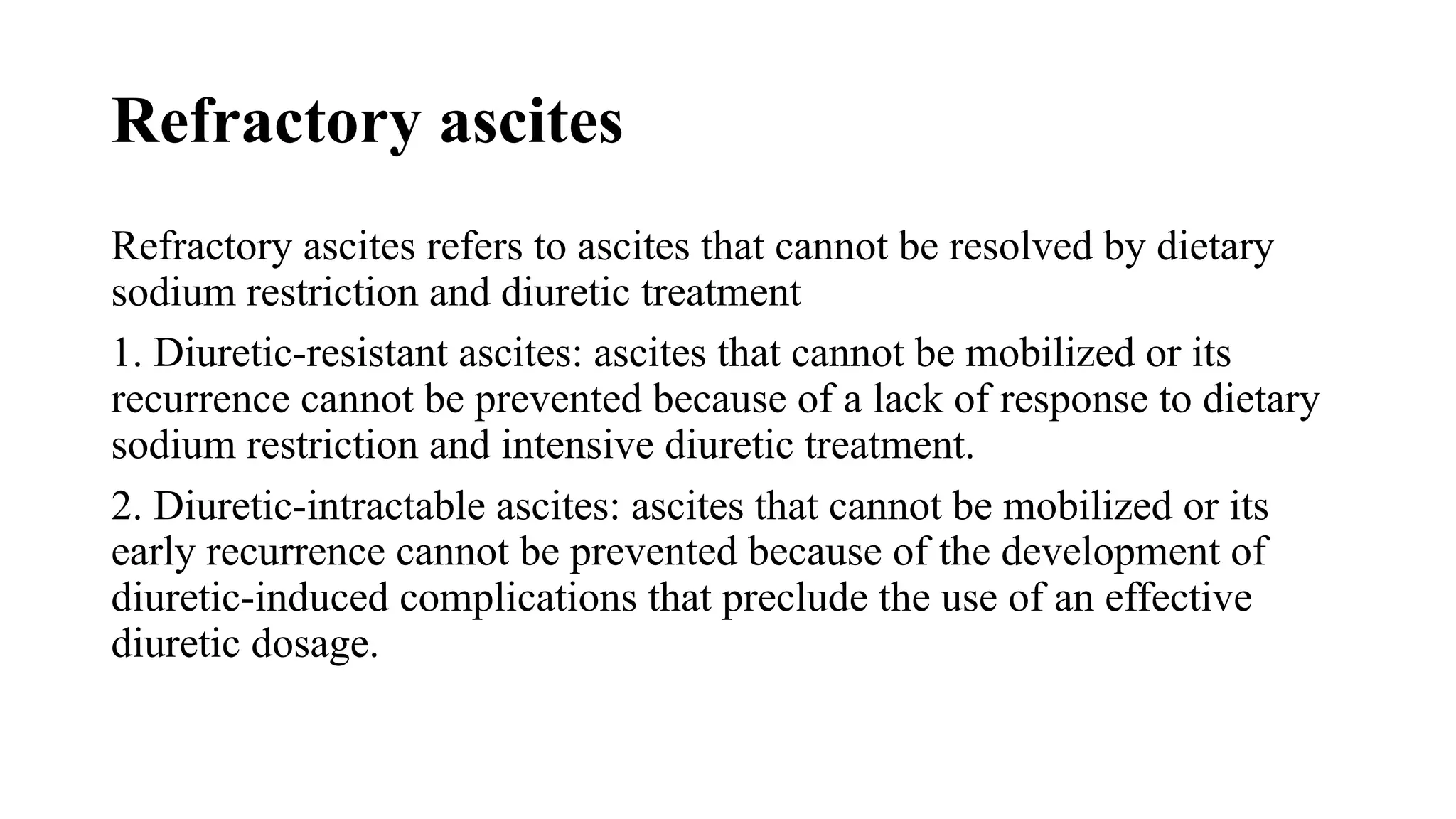 Approach to ascites | PDF