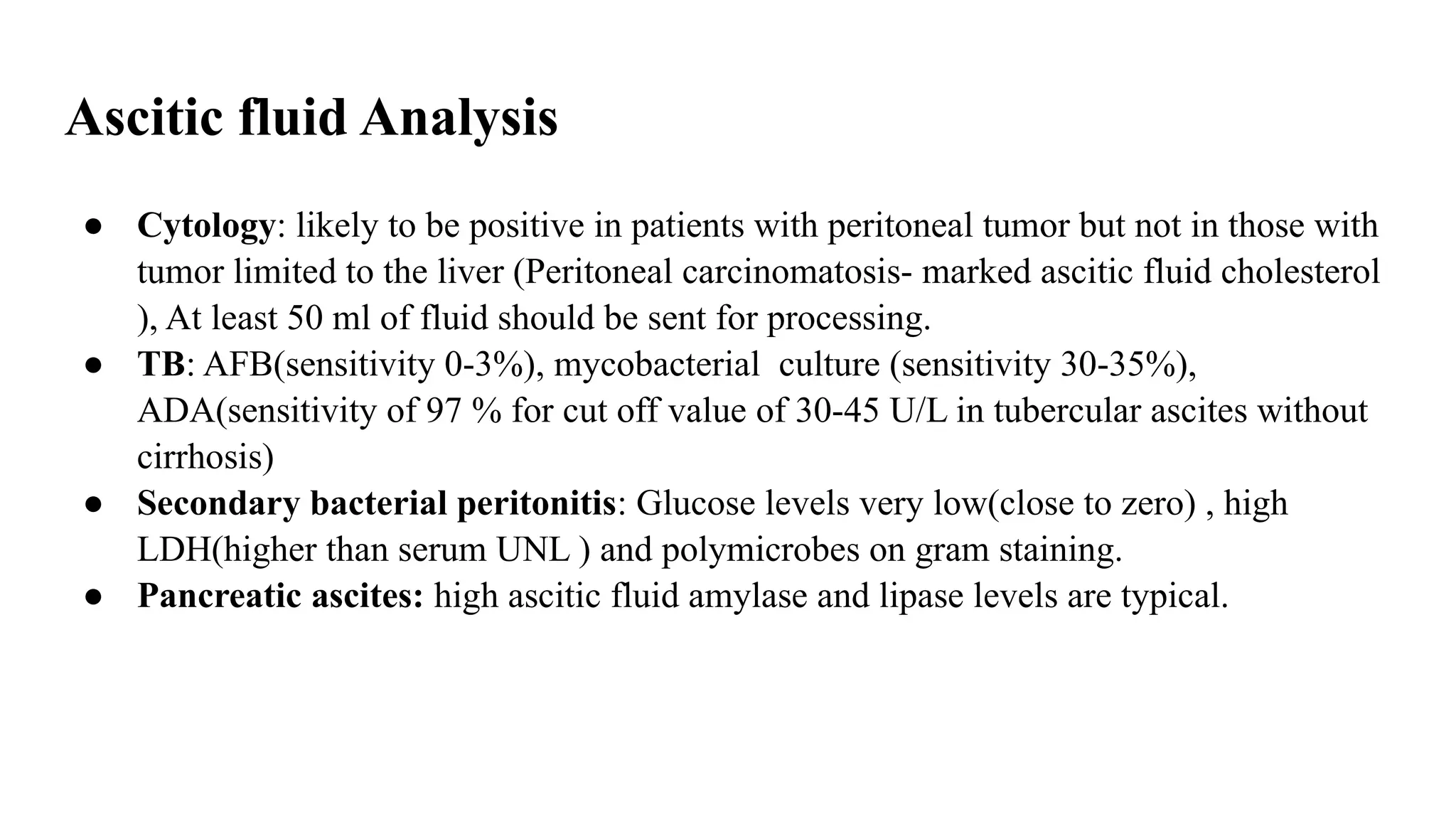 Approach to ascites, spontaneous bacterial peritonitis, hrs | PPTX
