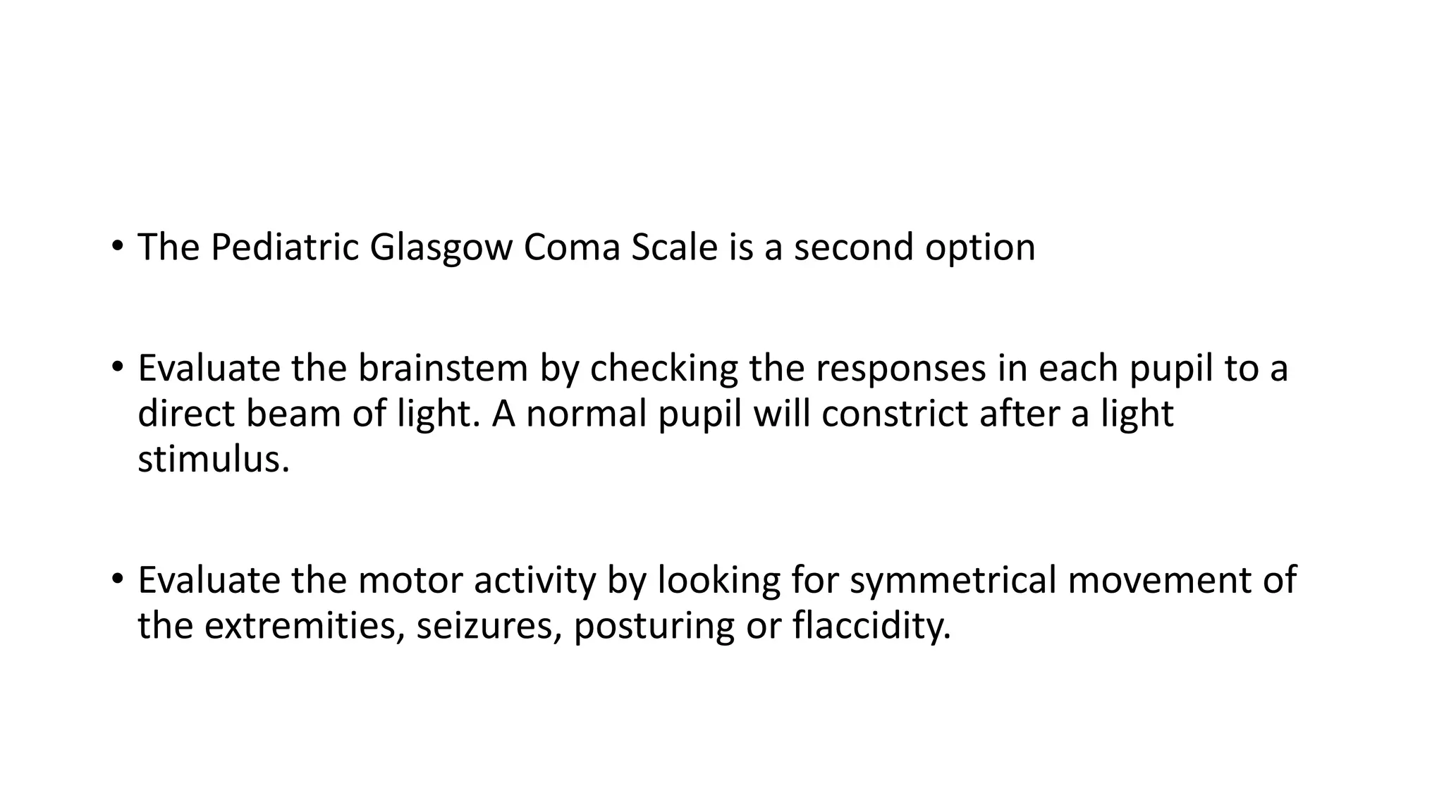 Approach to a sick child | PPTX