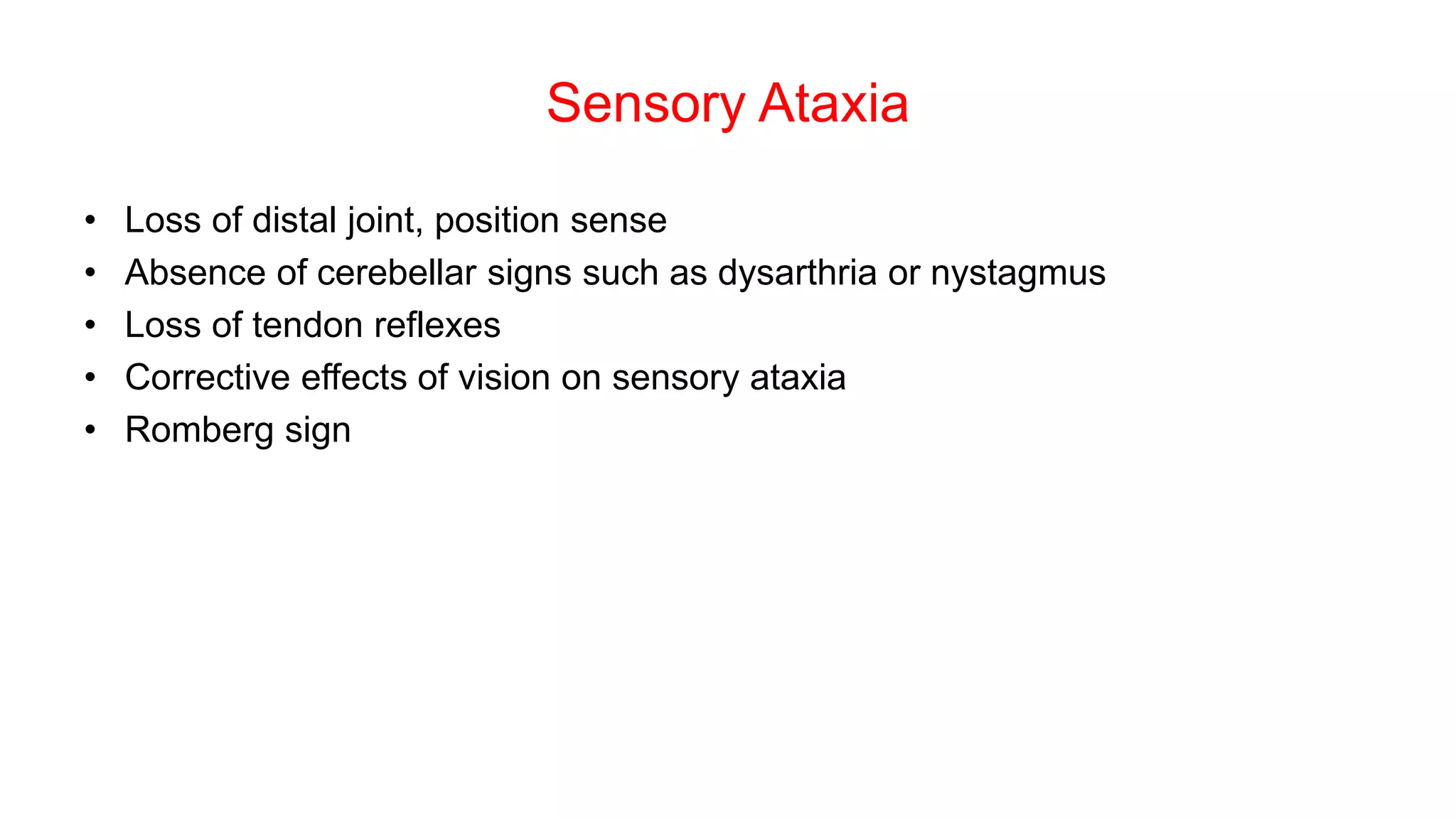 Approach to Ataxia | PPTX
