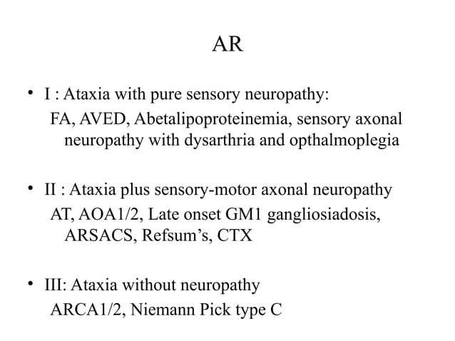 Approach to ataxia -pranav sir.ppttttttt | PPSX