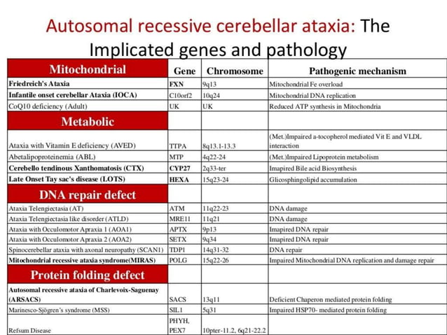 Approach to ataxia | PPTX