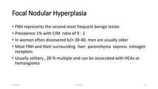 Approach to Benign and Malignant lesion of the liver.pptx