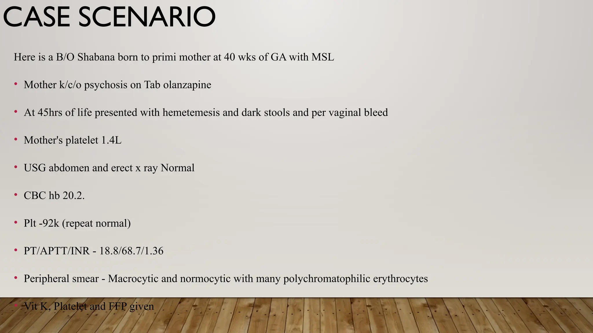 approach_to_bleeding[1].pptx in a neonate | PPTX