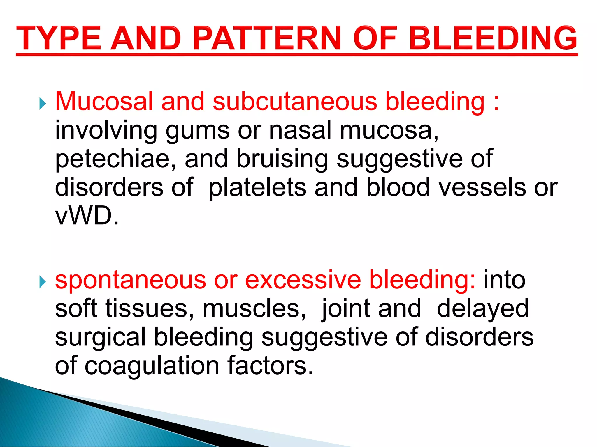 Approach to bleeding child | PDF