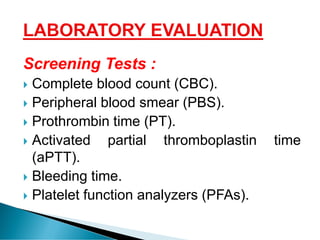 Approach to bleeding child | PDF