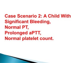 Approach to bleeding child | PDF