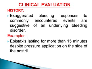 Approach to bleeding child | PDF