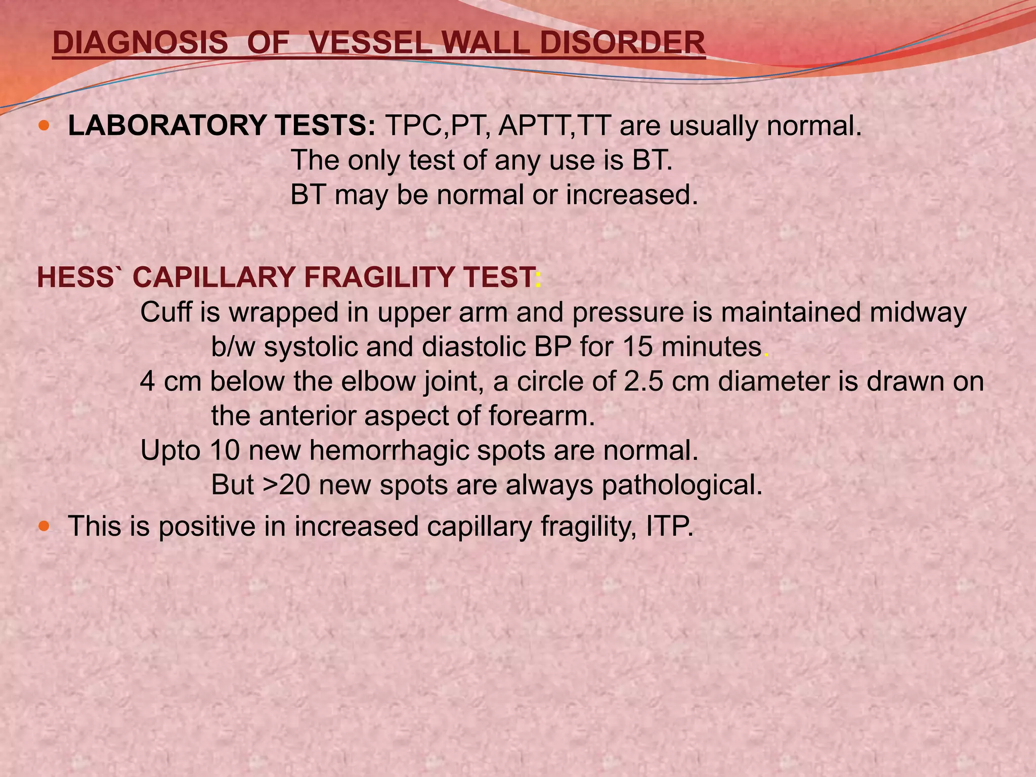Approach to diagnosis of bleeding disorders | PPTX