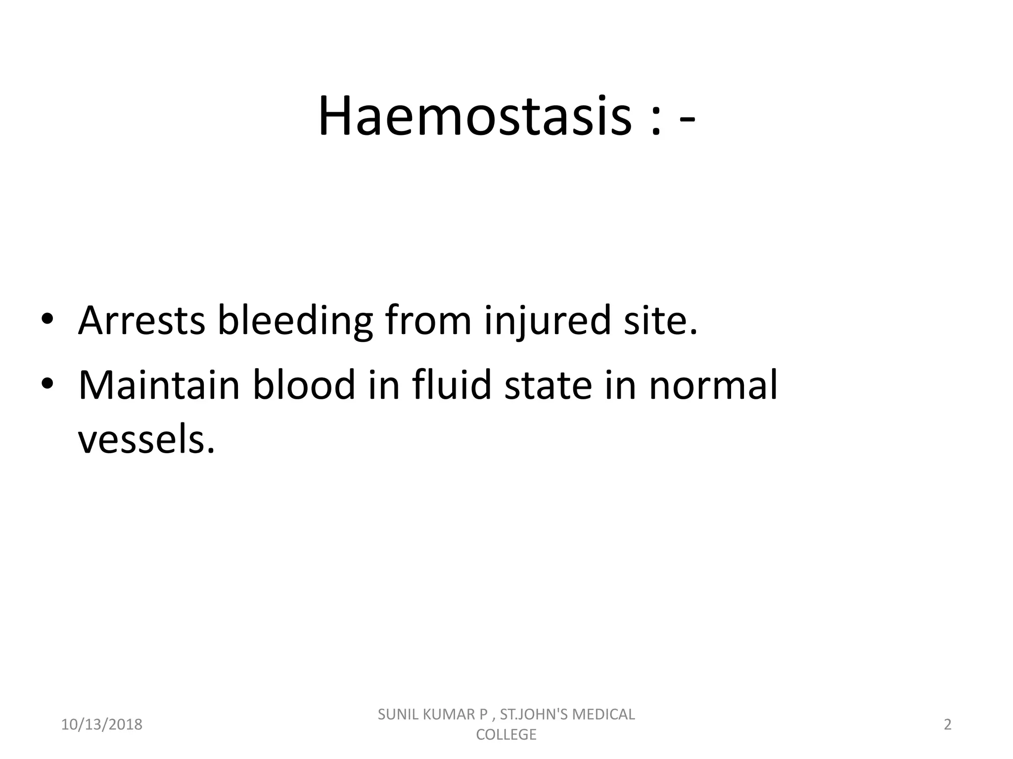 Approach to bleeding disorders | PPTX