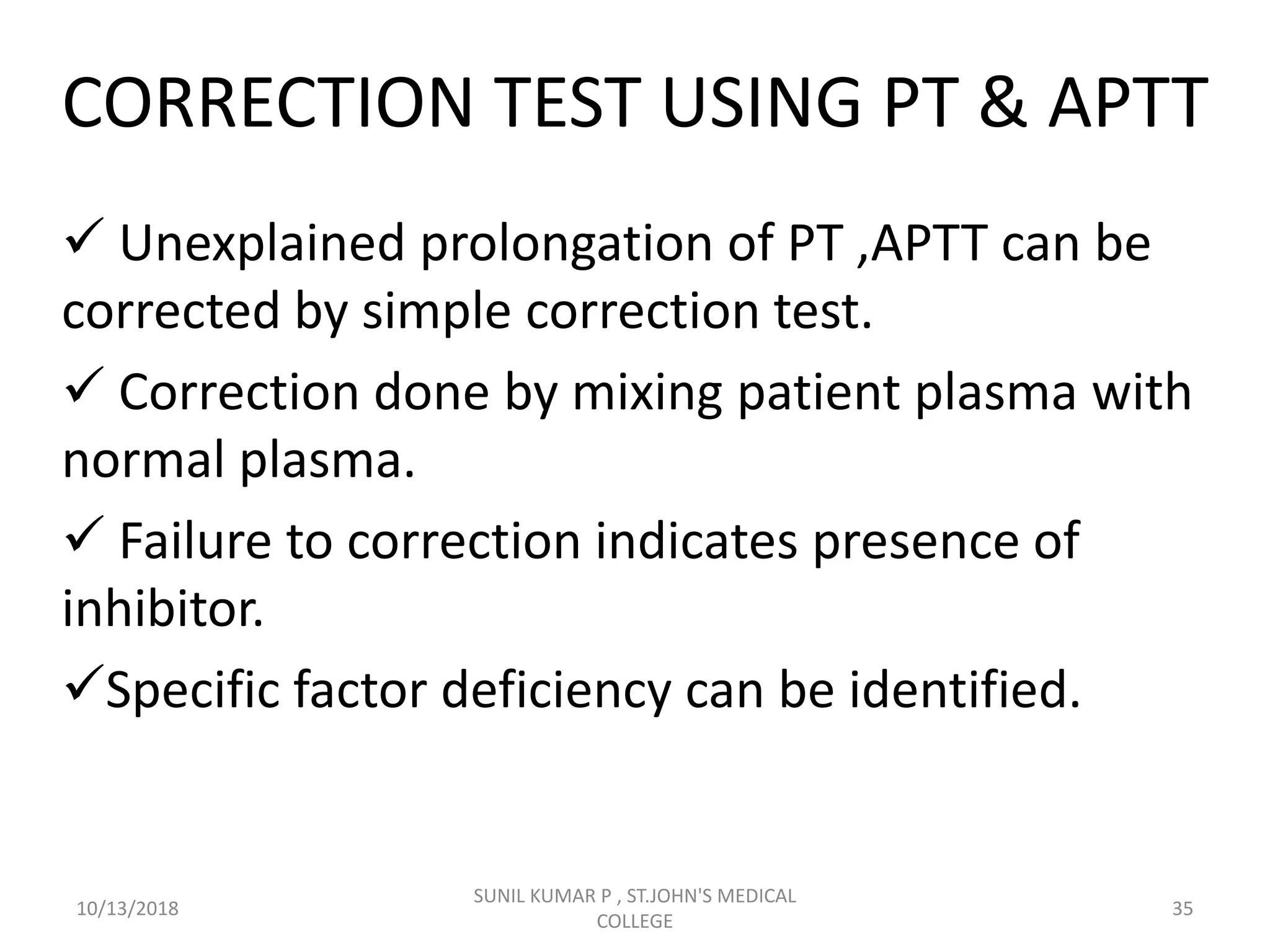 Approach to bleeding disorders | PPTX