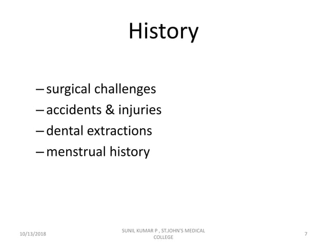 Approach to bleeding disorders | PPTX