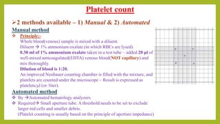 Approach to bleeding disorders part II | PPTX