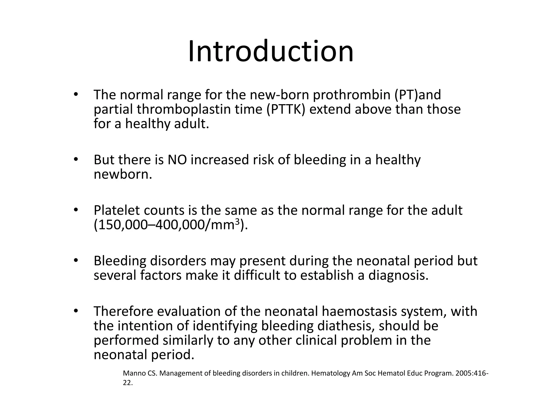 Approach to bleeding neonate | PPTX
