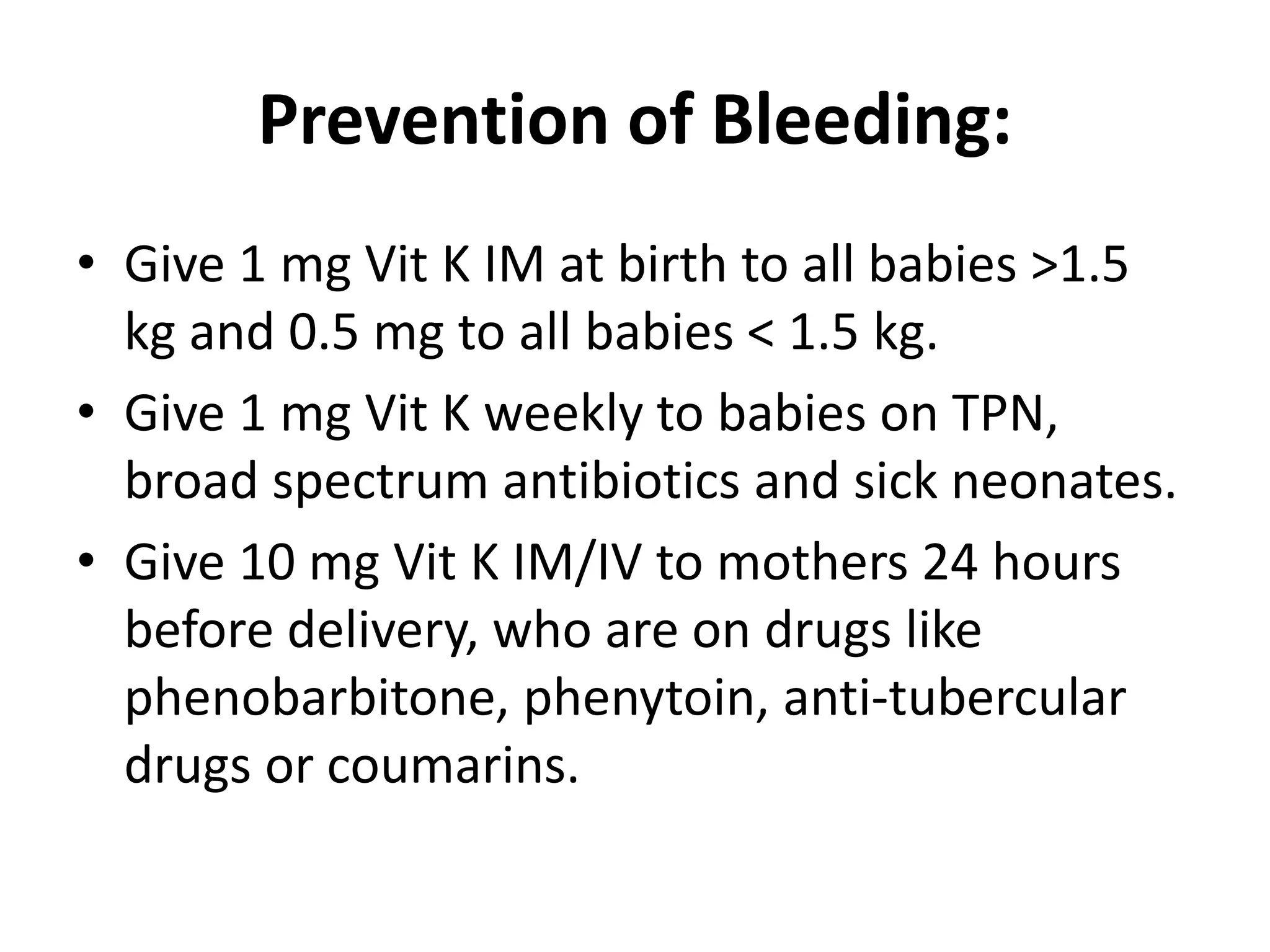 Approach to bleeding neonate | PPTX