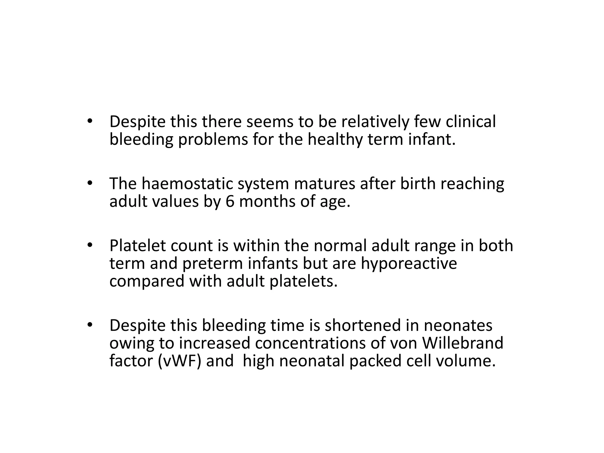 Approach to bleeding neonate | PPTX