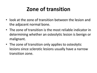 Approach to bone tumor | PPTX