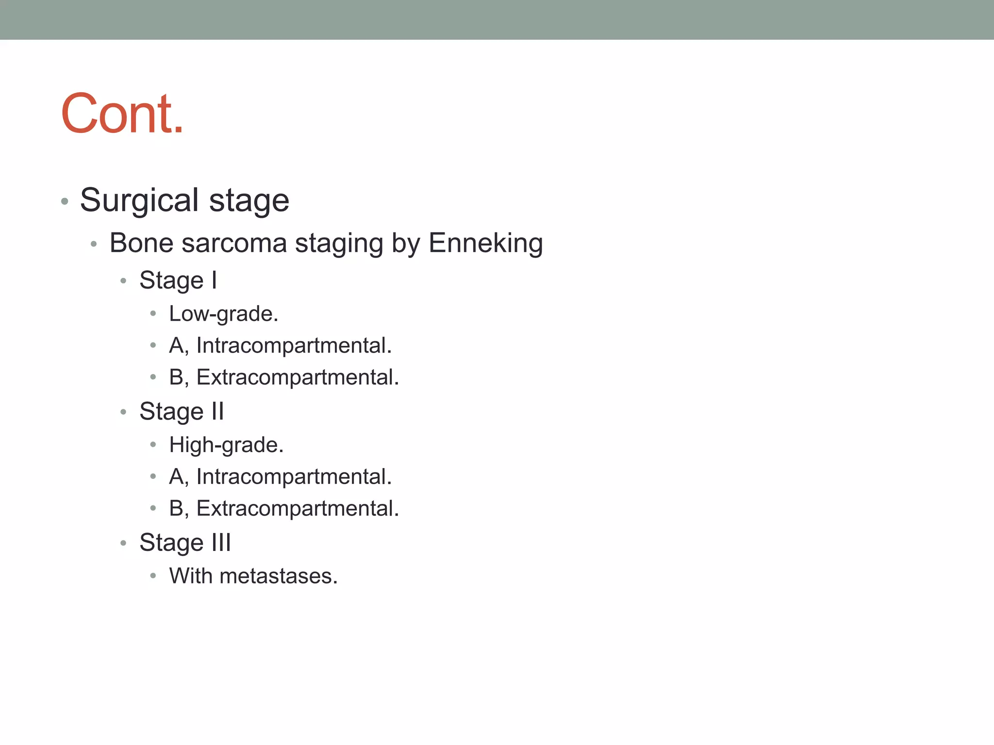 Approach to bone tumors | PPTX