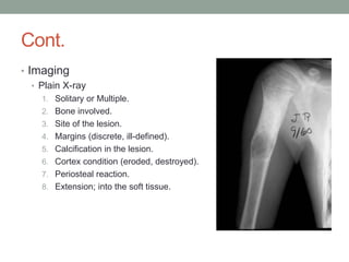 Approach to bone tumors | PPTX