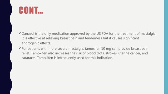 Approach to breast lump pain, nipple discharge | PPTX | Menopause ...