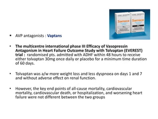 Approach to cardio renal syndrome | PPTX