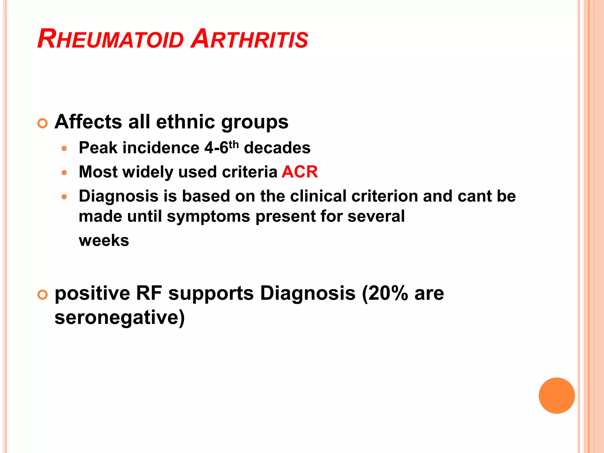 Approach to case of arthritis | PPTX