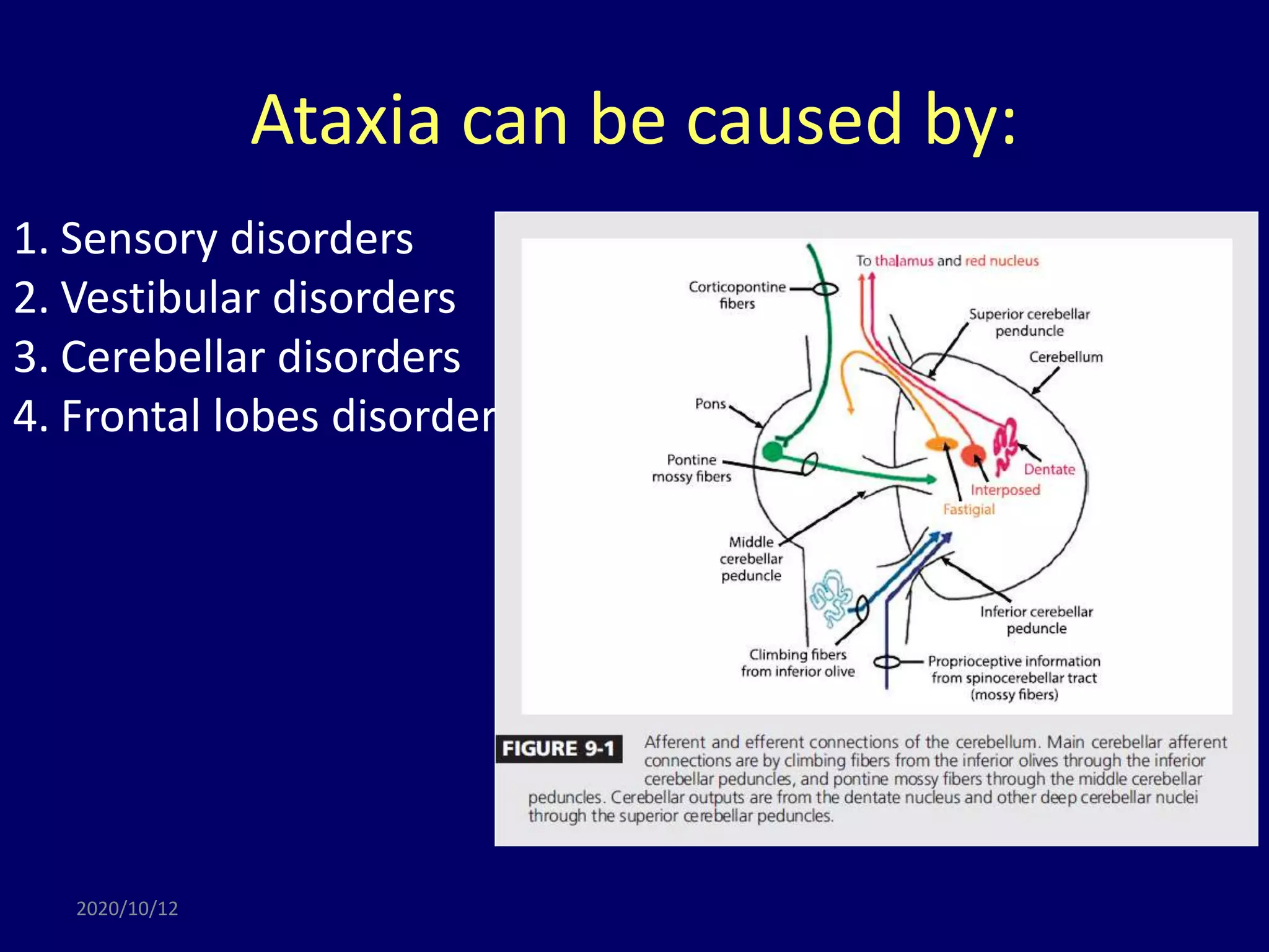Approach to cerebellar ataxia | PPT